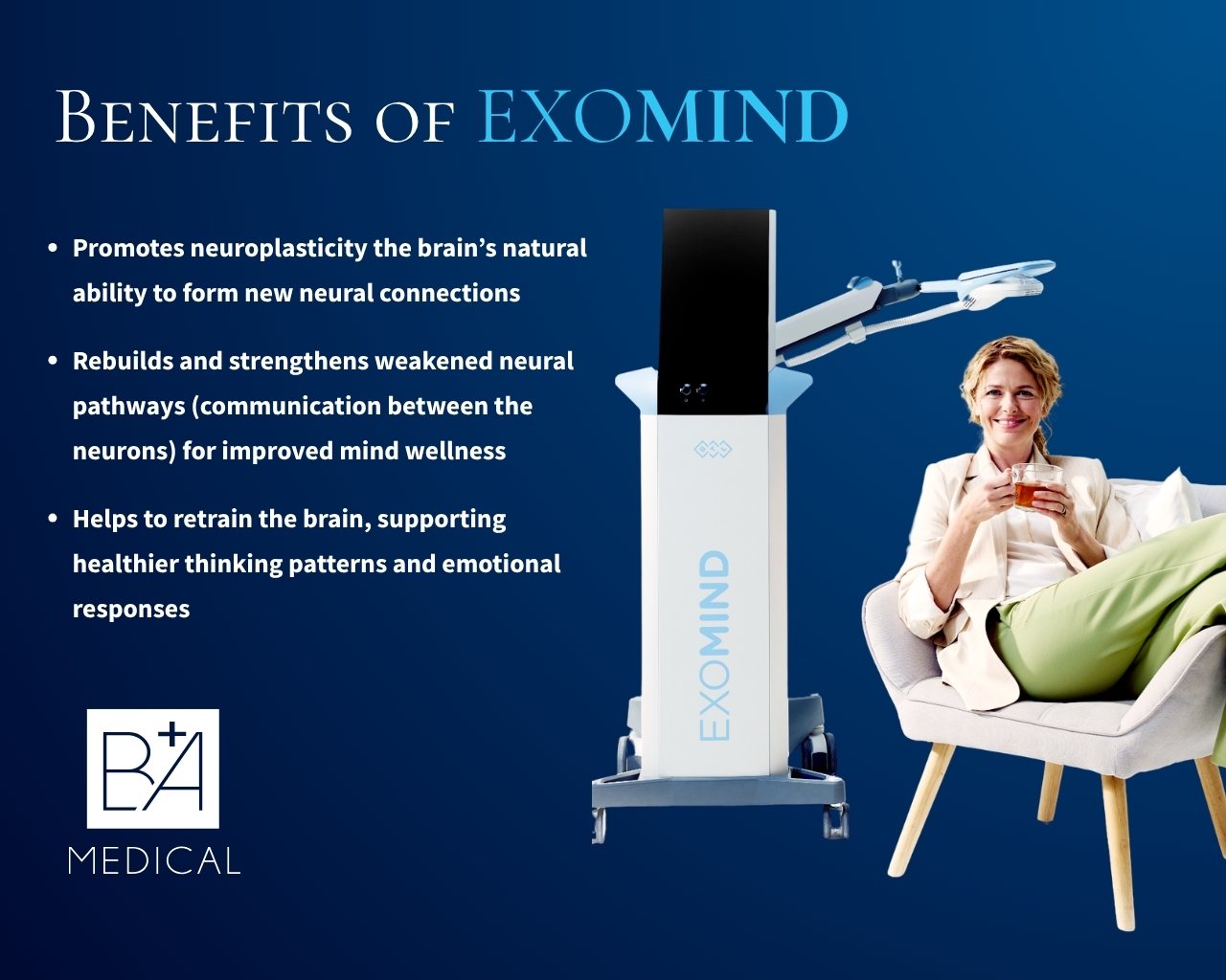EXOMIND Therapy for Food Cravings & Mood | B+A Medical Center in Austin, TX